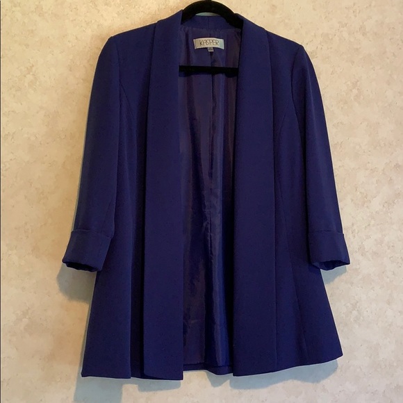 Kasper | Jackets & Coats | Kasper Royal Blue Dress Business Jacket ...